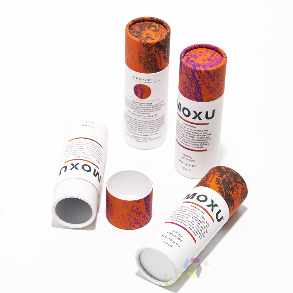 Custom Printing Cylinder Cardboard Tube box-IGiftbox
